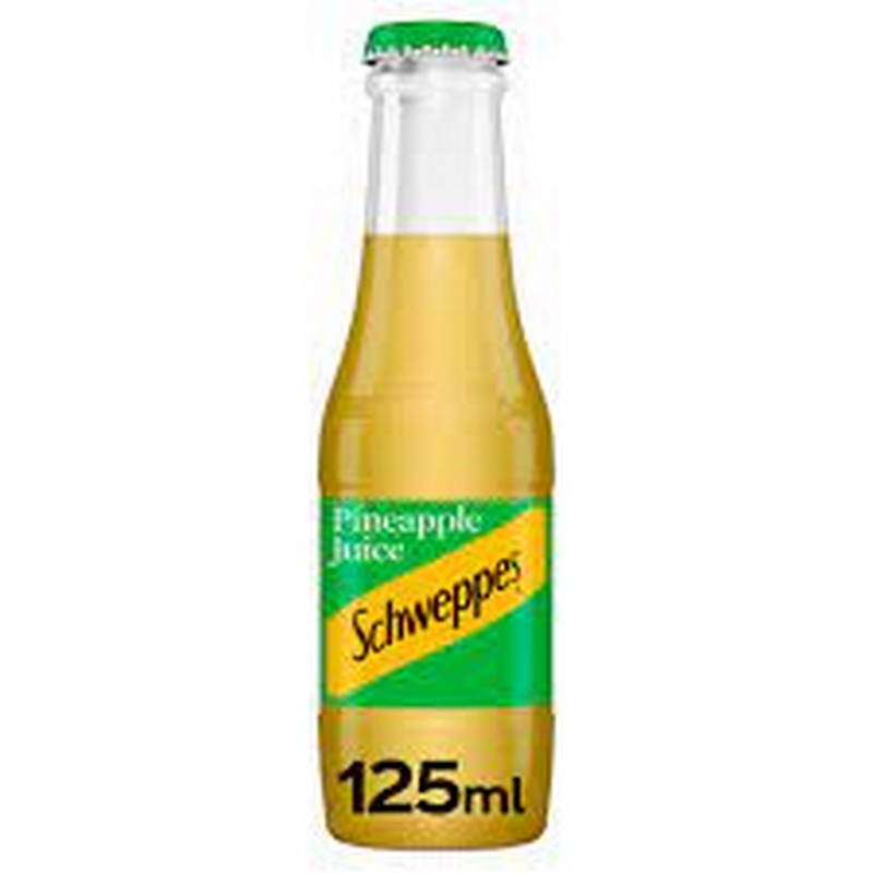 Schweppes pineapple juice125ml - Coca cola and schweppes range - Swallow